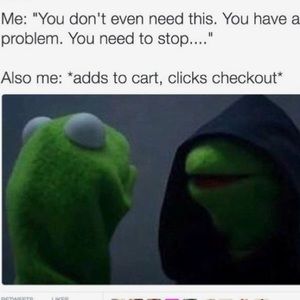 ariesmoon89 | Accessories | Kermit The Frog Inner Me Meme Lapel Pin ...